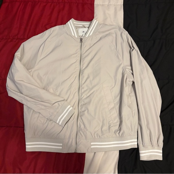 H&M | Jackets & Coats | Hm Varsity Zip Up | Poshmark